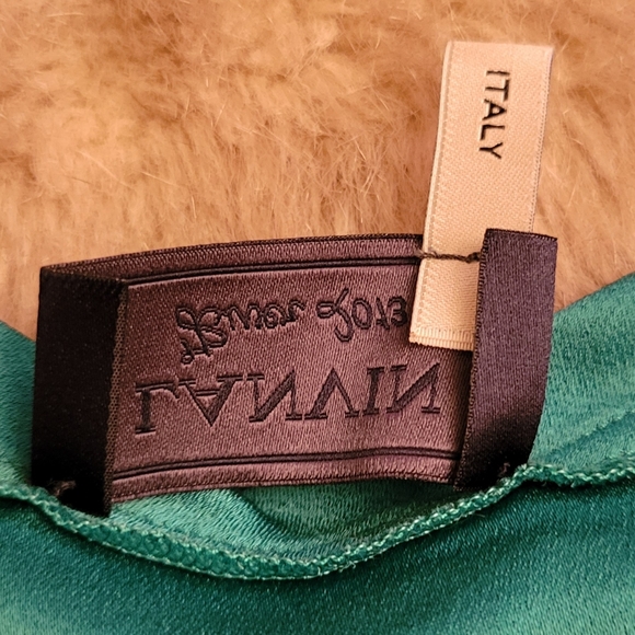 Lanvin | Tops | Authentic Lanvin Blouse Made In Italy 8 | Poshmark